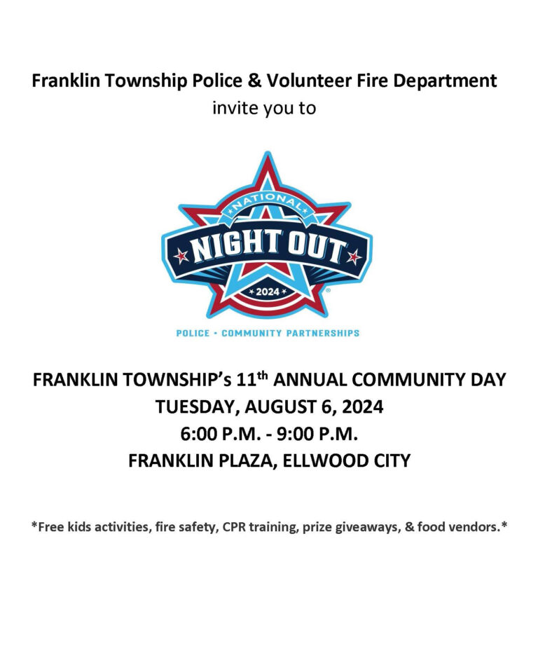 Franklin Township To Host 11th Annual National Night Out Event ...