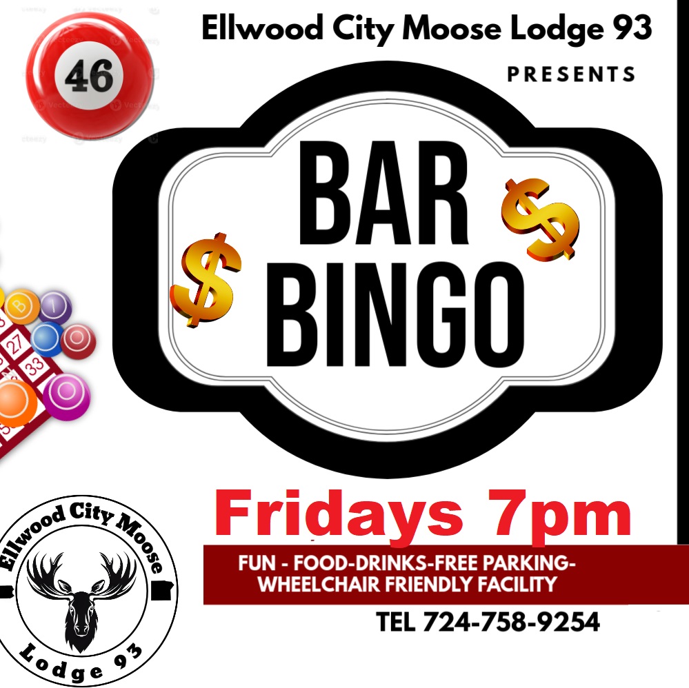 Bar Bingo – Ellwood City, PA news