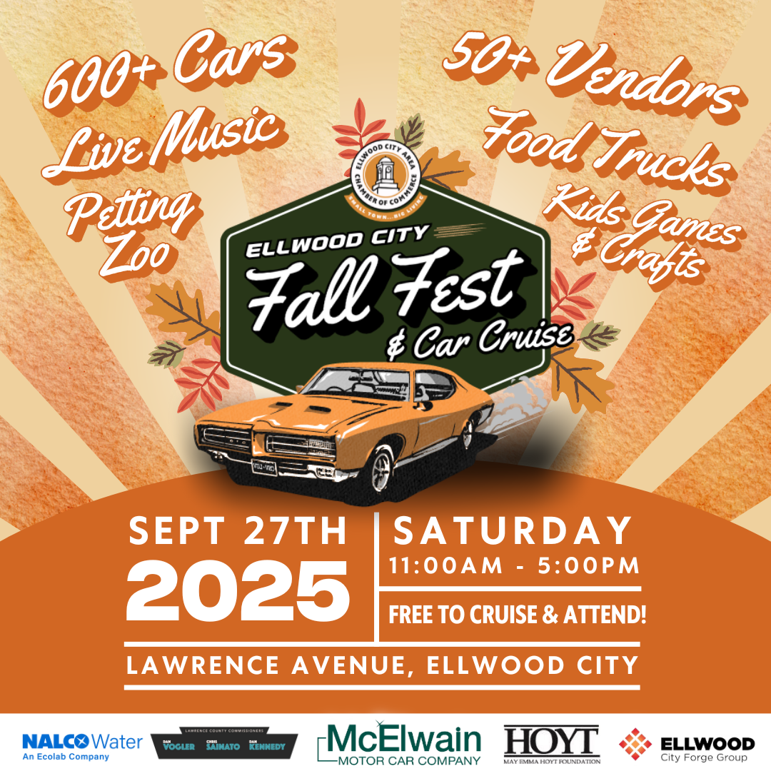 Ellwood City Fall Fest & Car Cruise – Ellwood City, PA news